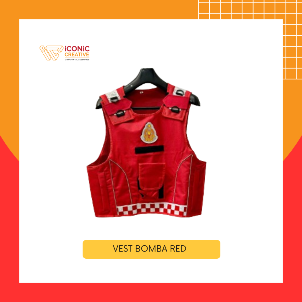 Vest Bomba Red – Iconic Creative